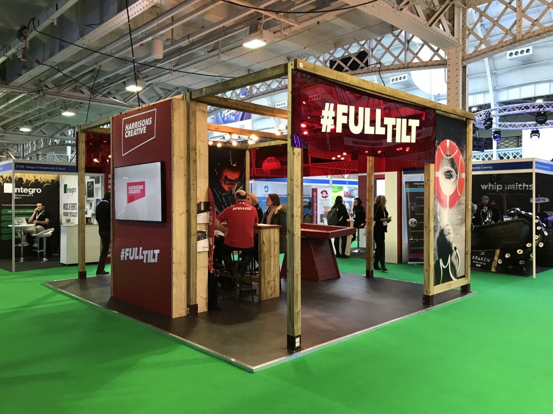 Our Stand At The Event Production Show 2018 - Harrison Creative